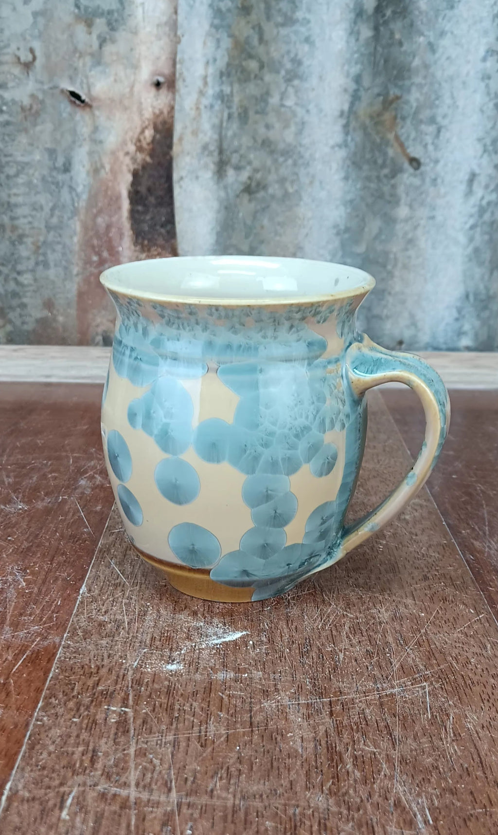 Mugs - Crystalline - Nickle – Peter Wallace Pottery