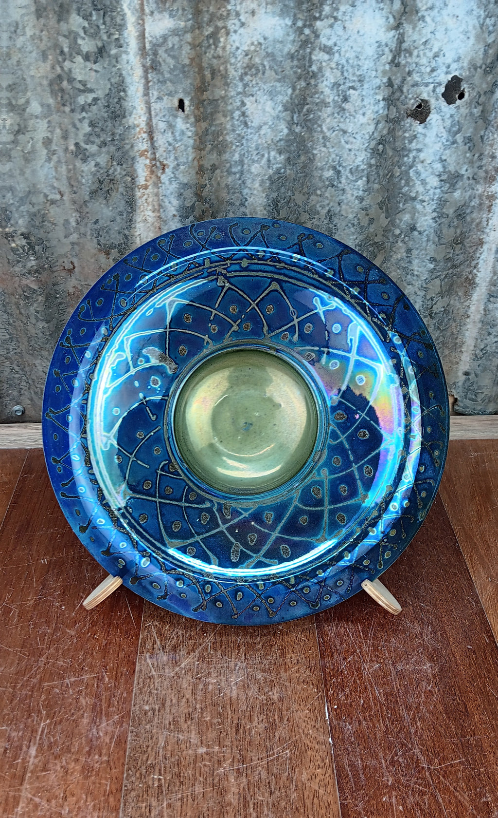 Luster Medium Plate 3. – Peter Wallace Pottery