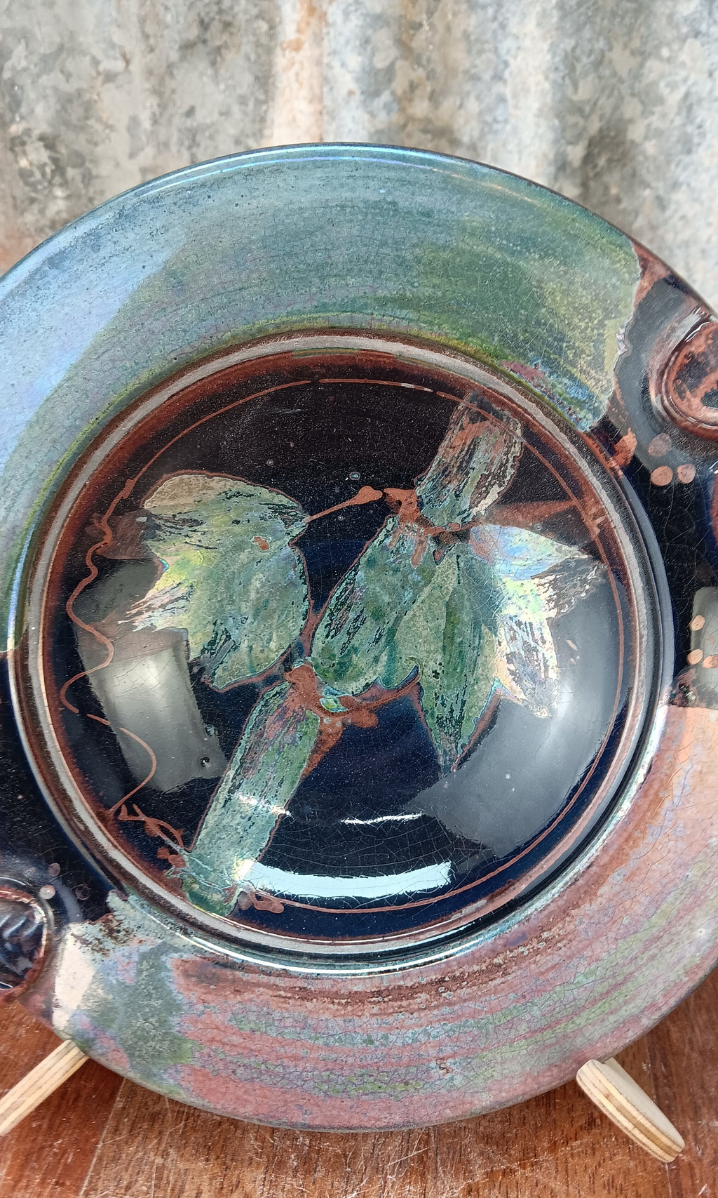 Arabian Luster Plate Small – Peter Wallace Pottery