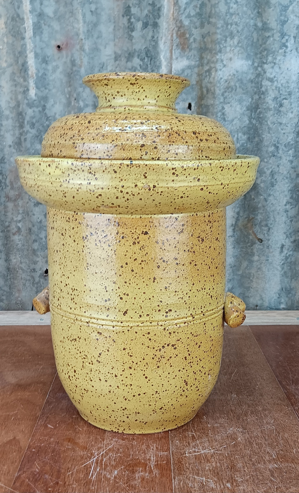 Mary Valley Fermentation Crocks - Vanilla Choc Chip with Well | Peter ...