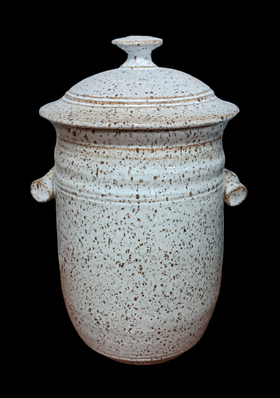 Mary Valley Fermentation Crocks - Vanilla Choc Chip | Peter Wallace Pottery