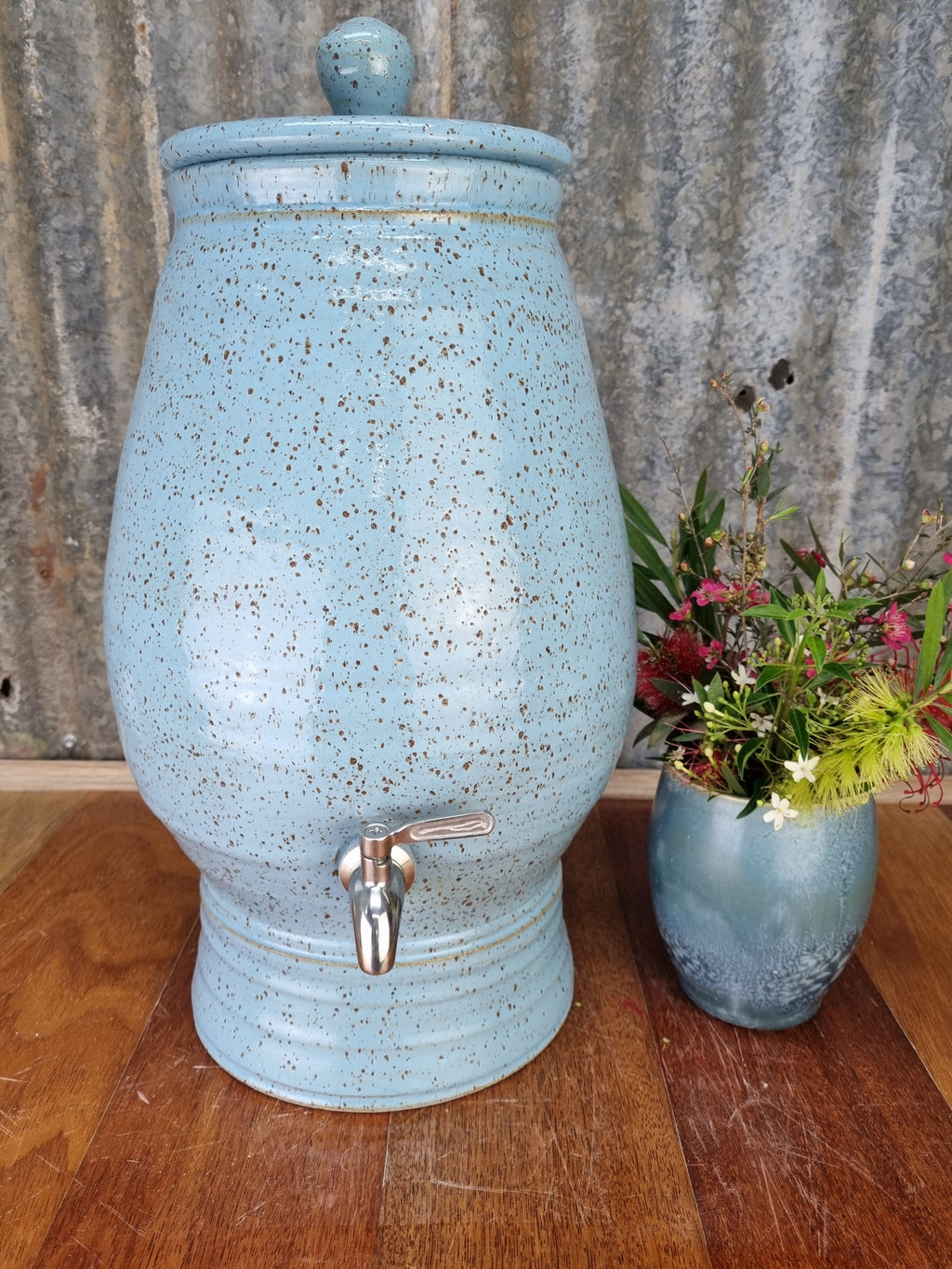 Mary Valley Mud Water Filter Fairy Floss Choc Chip | Peter Wallace Pottery