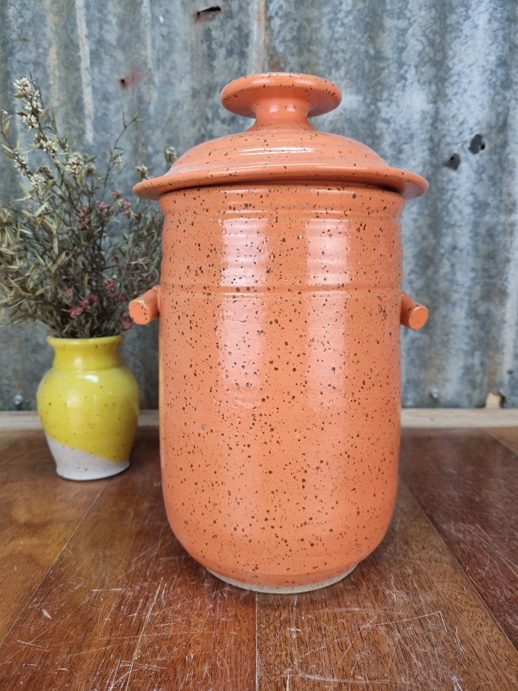 Mary Valley Fermentation Crocks - Gelati Choc Chip | Peter Wallace Pottery